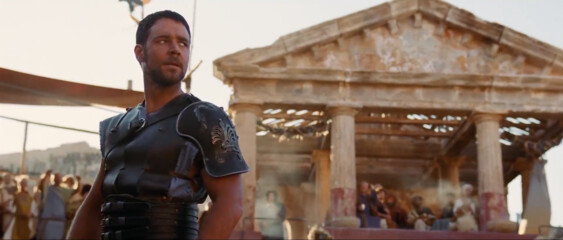 Gladiator at Bourne Wood - filming location