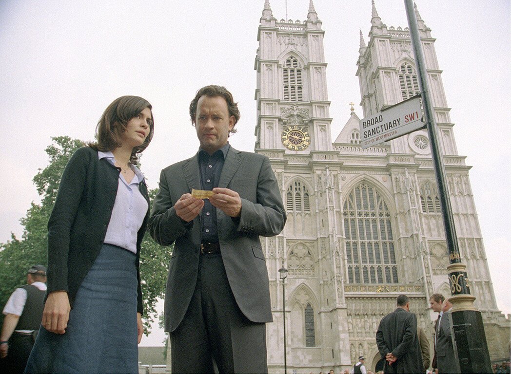 The Da Vinci Code at Westminster Abbey - filming location