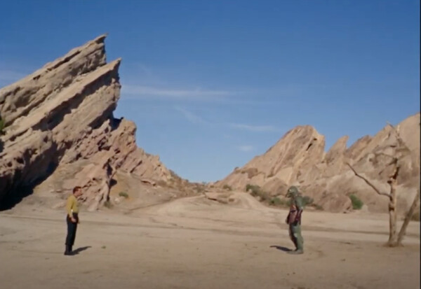 Star Trek at Vasquez Rocks - filming location