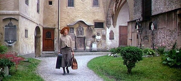 The Sound of Music at Nonnberg Abbey Convent - path - filming location
