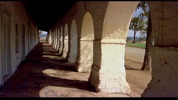 Vertigo at Mission San Juan Bautista - filming location