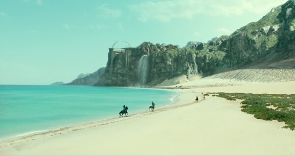 Wonder Woman 1984 at Playa de Sotavento - filming location