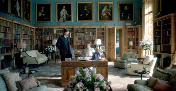 The Crown at Clarence House - The Large Library - filming location