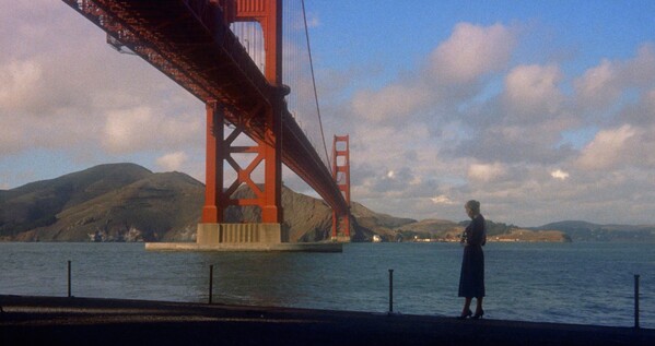Vertigo at Ford Point at Golden Gate Bridge - filming location